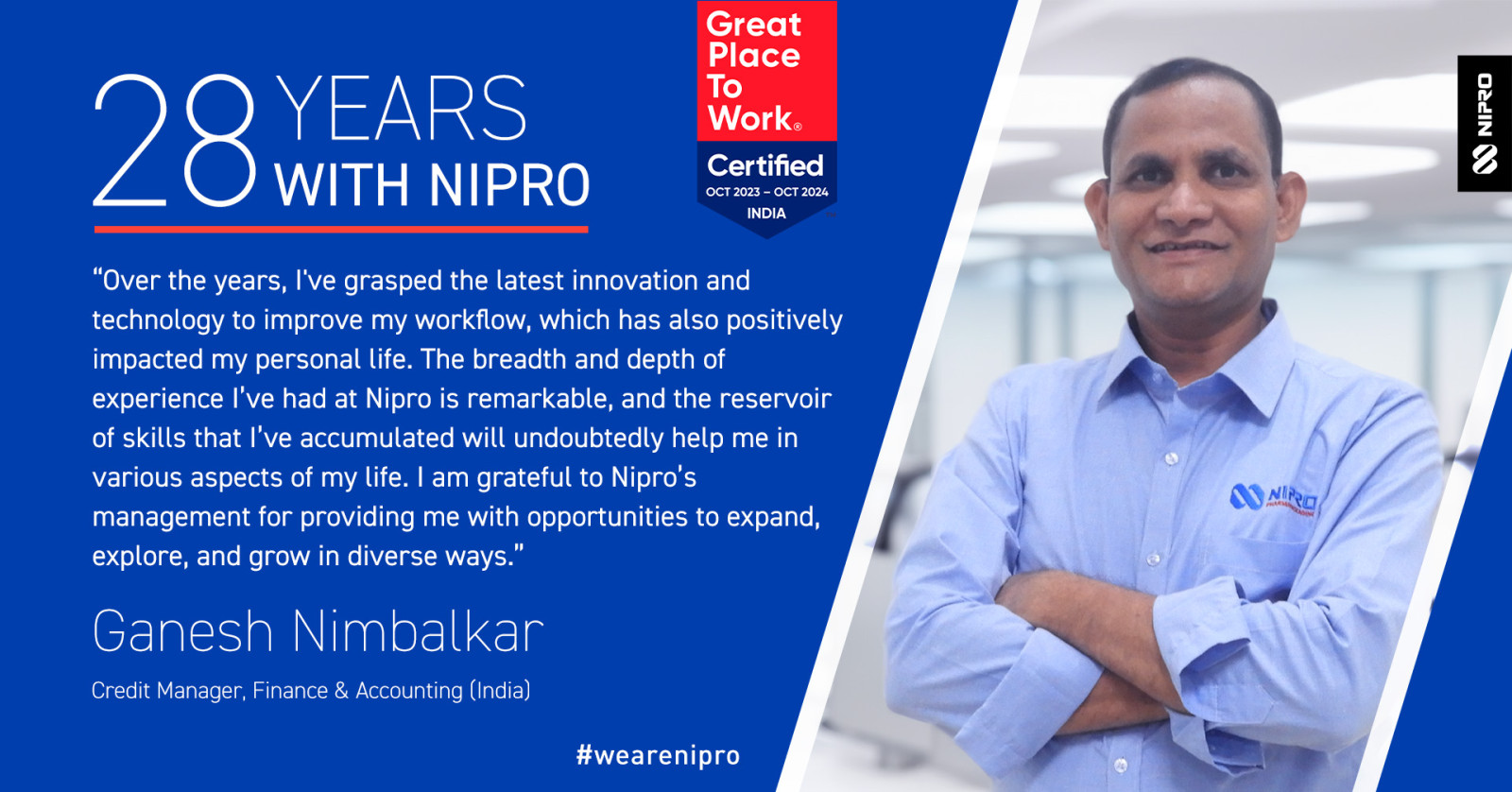 Life at Nipro | Nipro